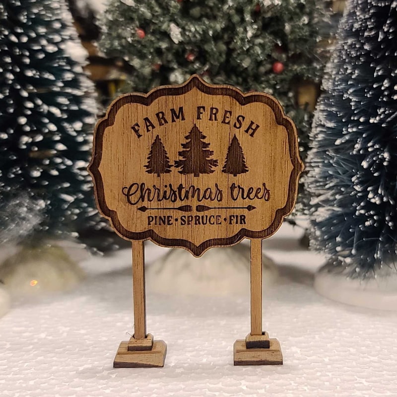 Tree Farm Sign - Etsy