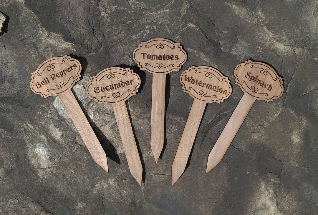 Vegetable/fruit Garden Plant Markers, Plant Signs, Plant Stakes, Plant ...