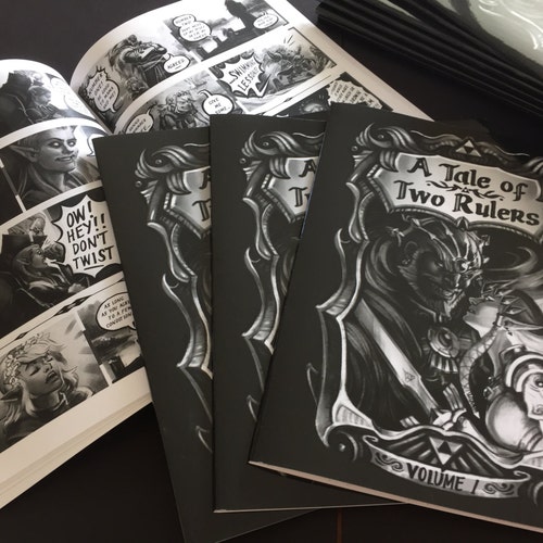 Volume 2 A Tale of Two Rulers Comic Book - Etsy