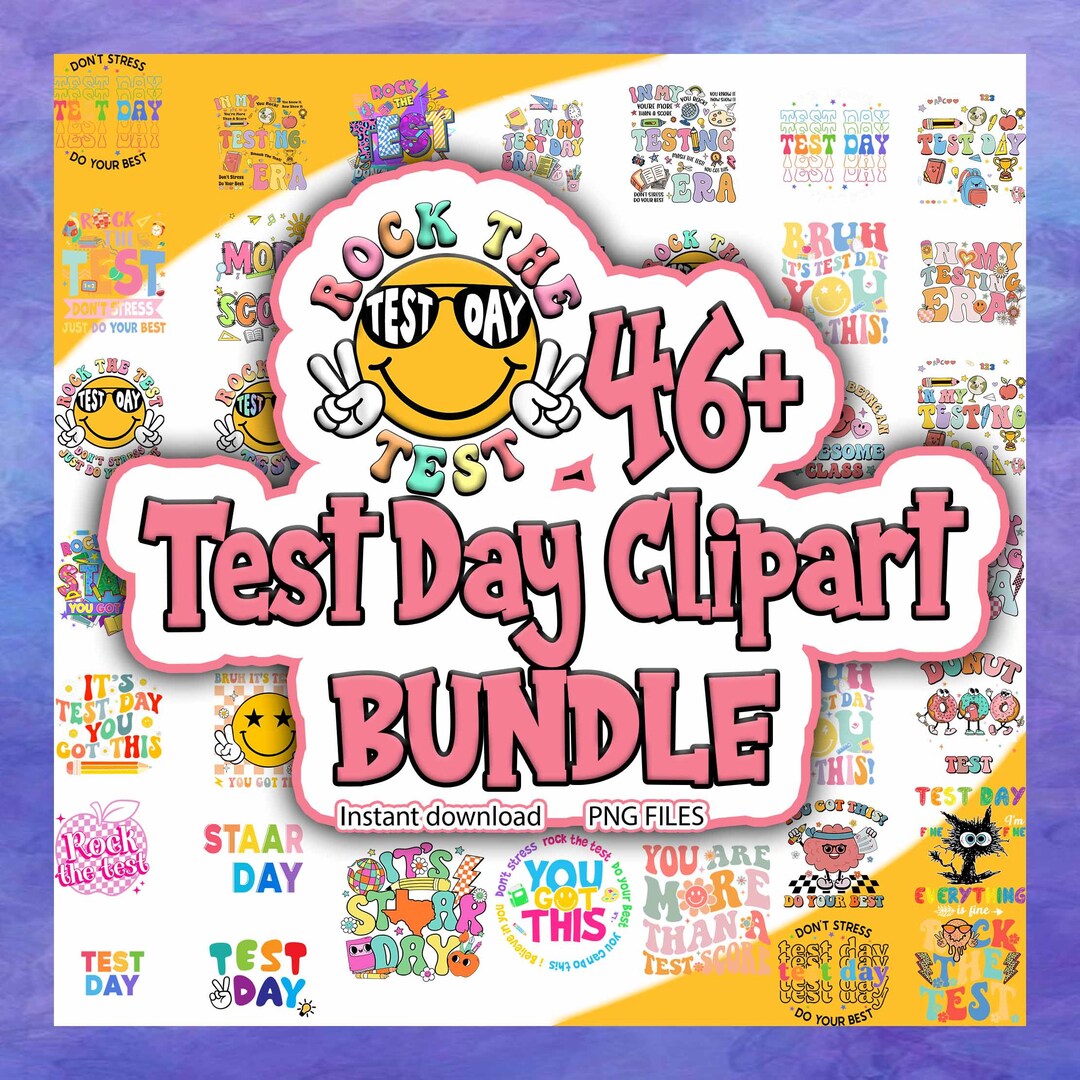 Testing Svg Bundle, Testing Testing 1 2 3, Test Day Svg, Testing Svg ...