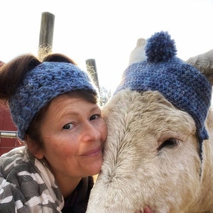 CUTE Donkey Hat Crochet Pattern and Video Tutorial! Beginner Crochet ...