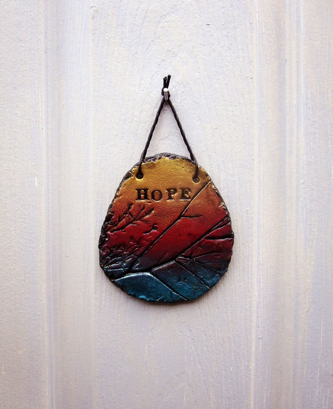 Hope Pressed Flowers Ceramic Tile Wall Decor, 5.00 X 4.50 Nature Art ...