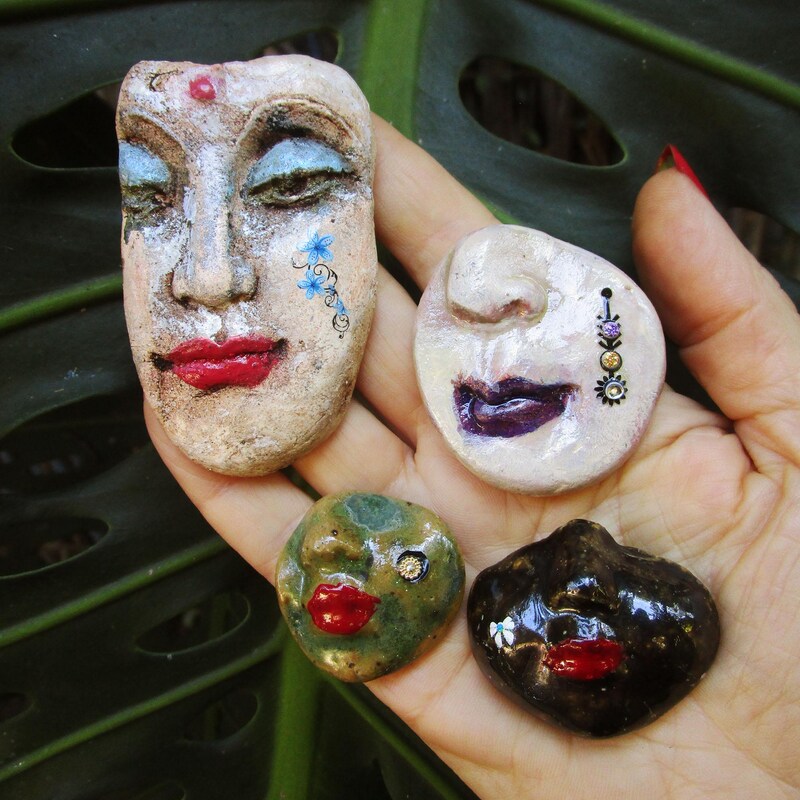 Ceramic Faces - Etsy