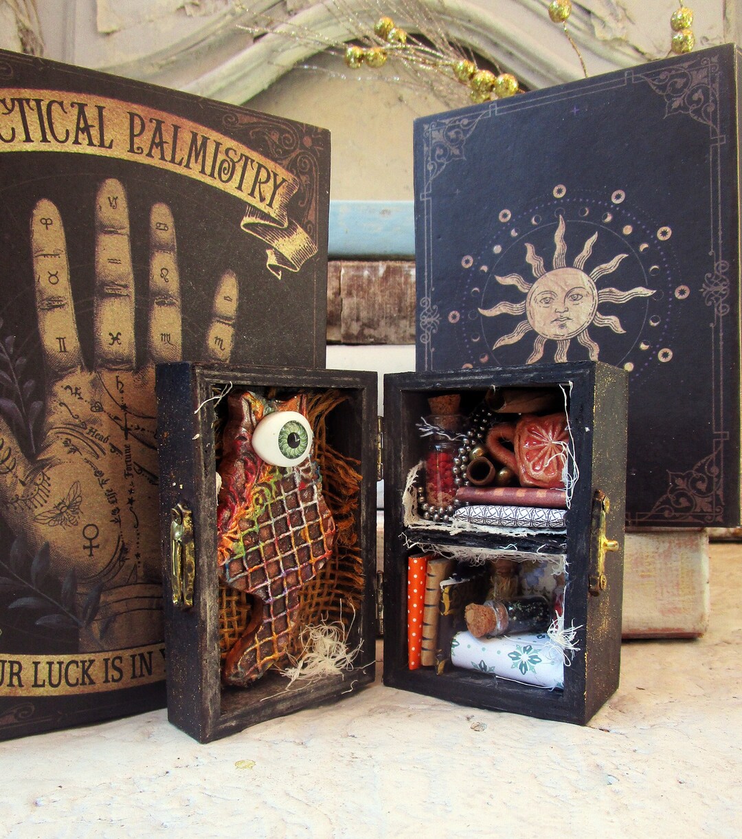 Apothecary Alchemy Box Cat Potions and Formula's Books Mimi Secret ...