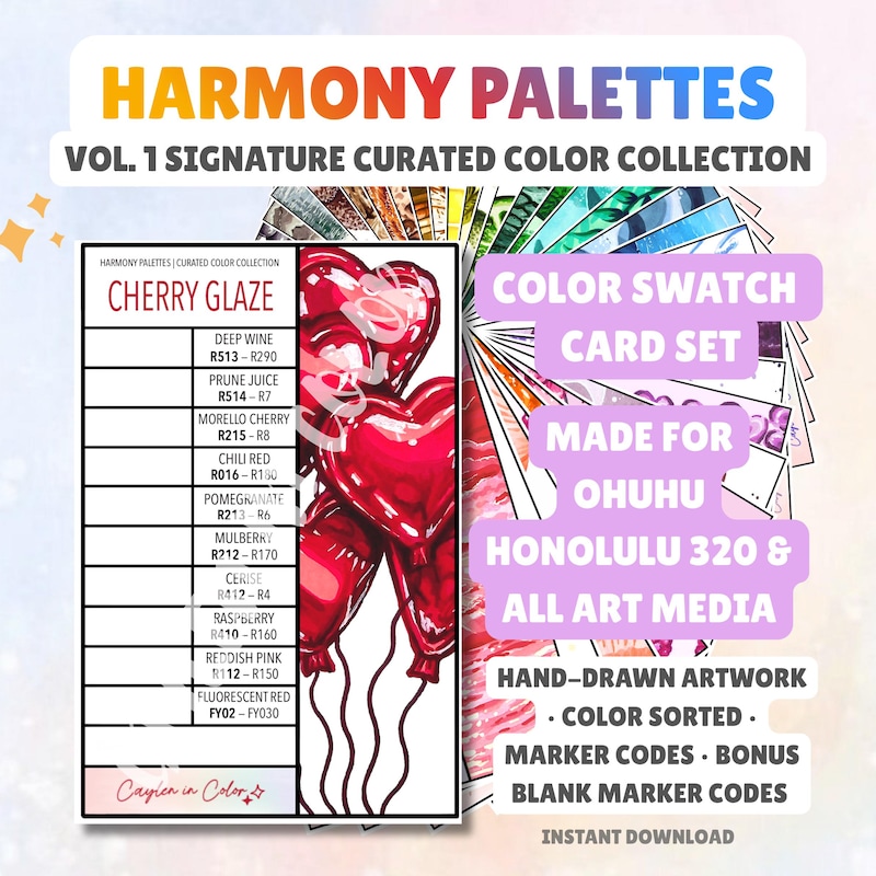 Harmony Color Palette - Etsy