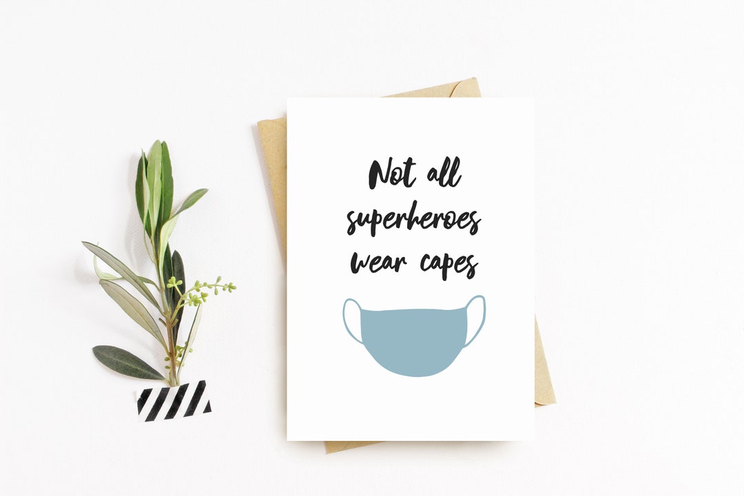 NHS Hero Greeting Card - NHS, Doctor, Dr, Nurse, Healthcare Assistant ...