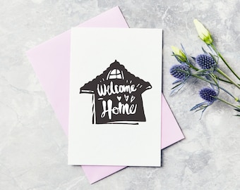 Welcome Home Card | Etsy