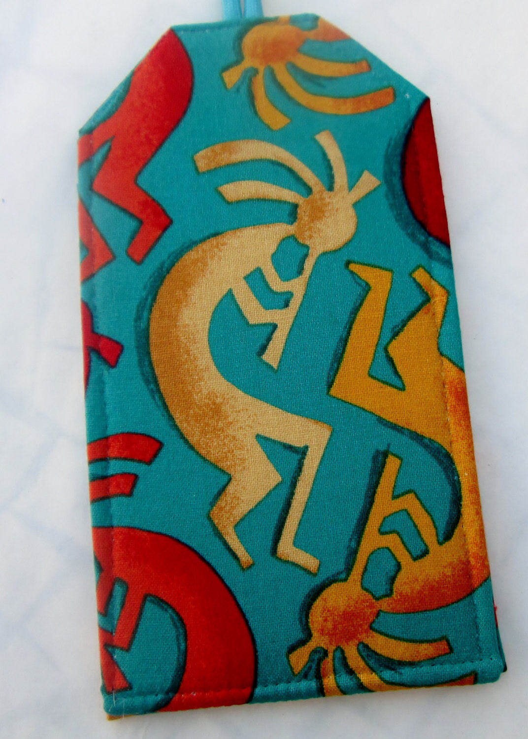 Kokopelli Luggage Tag Southwestern Native American Fertility - Etsy