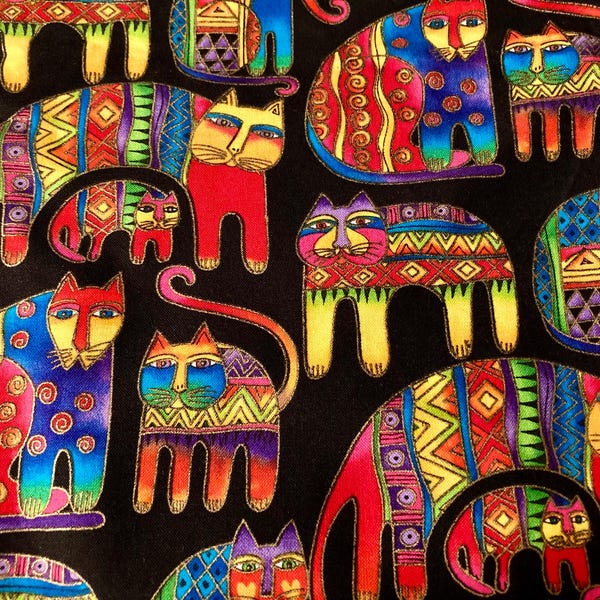 Laurel Burch Cat - Etsy