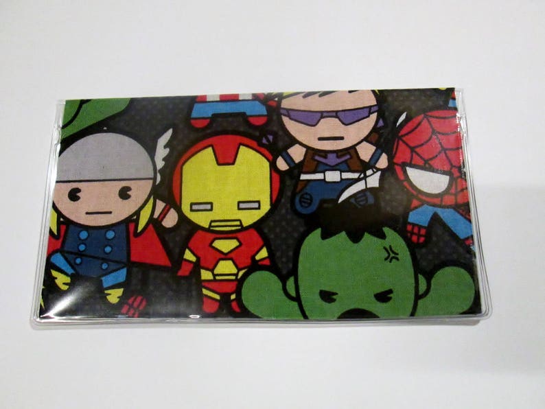 Batman Dark Knight Checkbook Cover Fabric With Vinyl Protector, Sci Fi ...