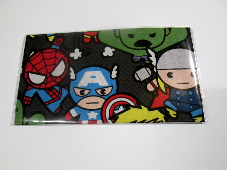 Minions Checkbook Cover fabric with vinyl protector Despicable | Etsy