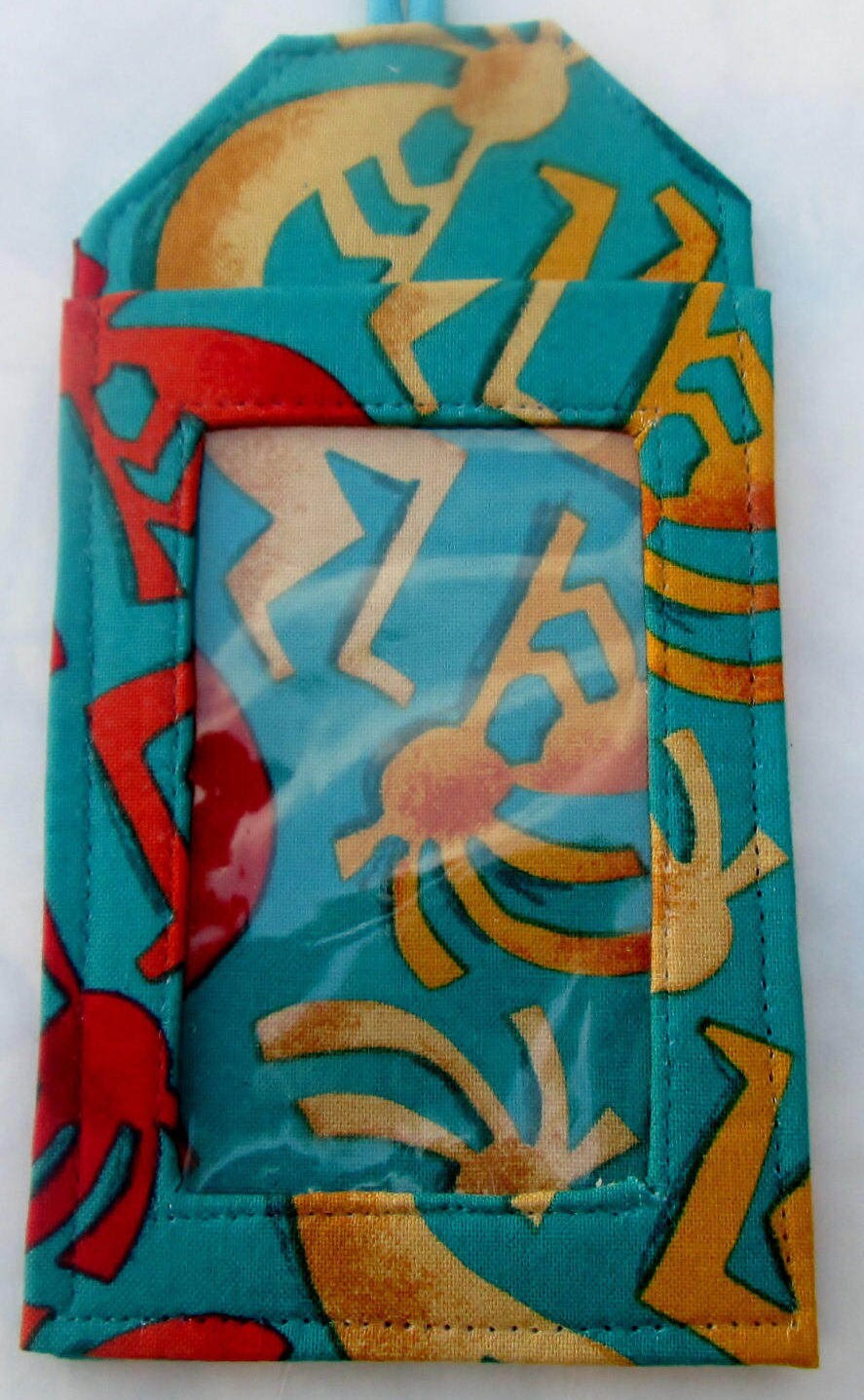 Kokopelli Luggage Tag Southwestern Native American Fertility - Etsy
