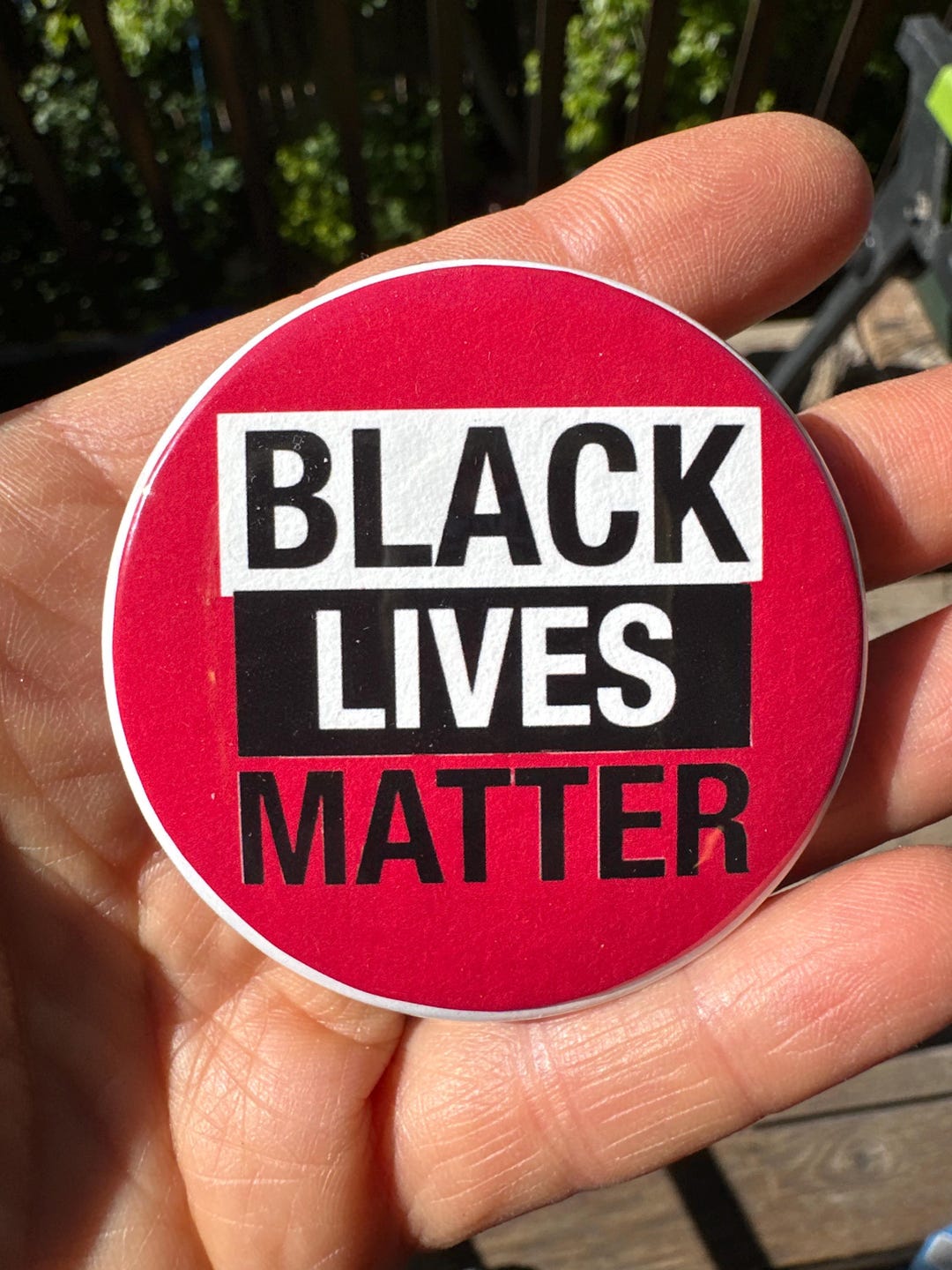 Black Lives Matter Button - Etsy