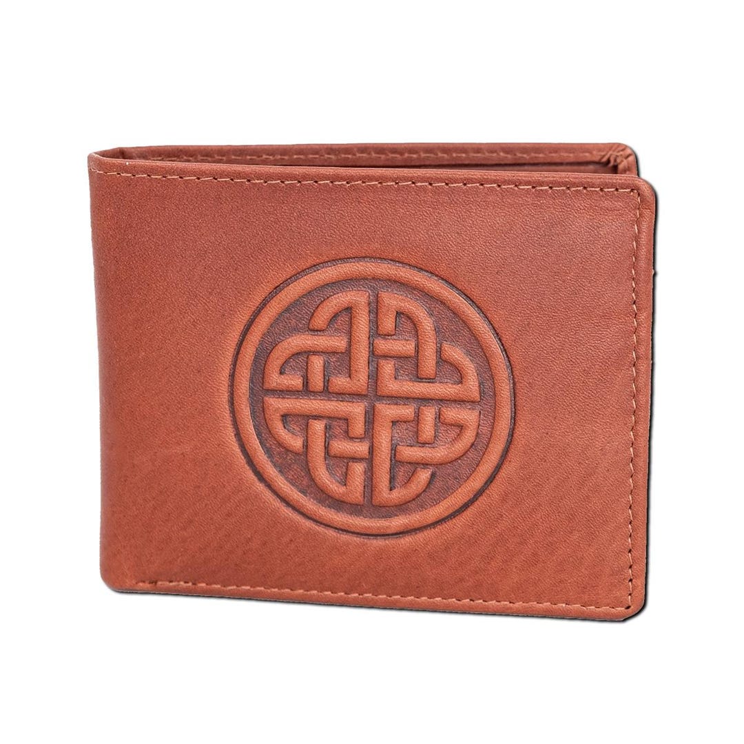 Conan Celtic Eternal Knot Wallet Tan - Etsy