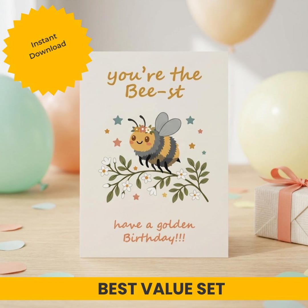 Editable Birthday Card, Birthday Card Templates, Birthday Cake Card ...