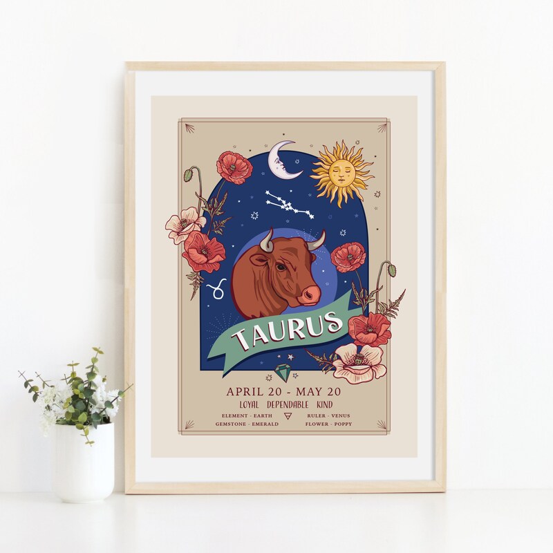 Taurus Art - Etsy