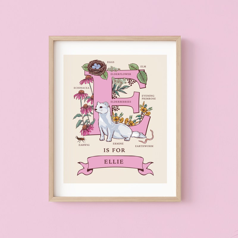 Letter E Wall Art - Etsy