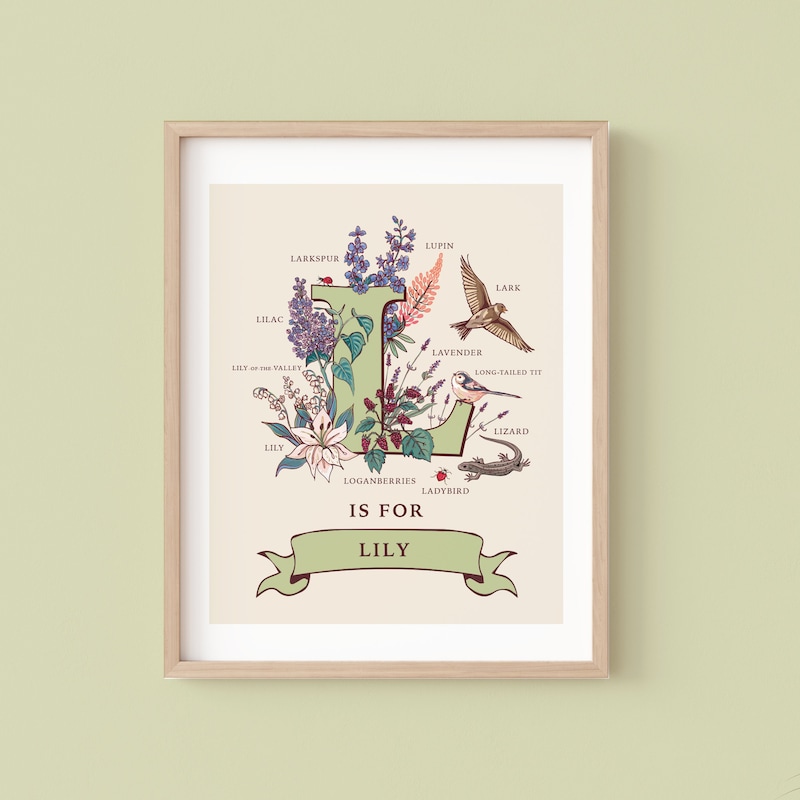 Wooden Letter L - Etsy