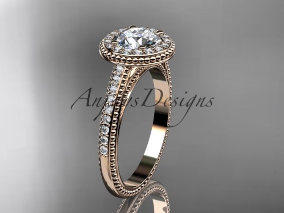 Unique Wedding Ring Engagement Ring Modern Wedding Ring Diamond ...