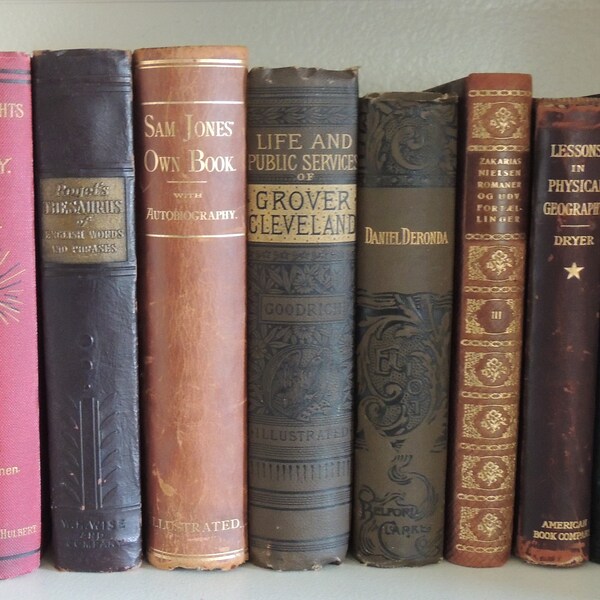 Beautiful Old Books - Etsy