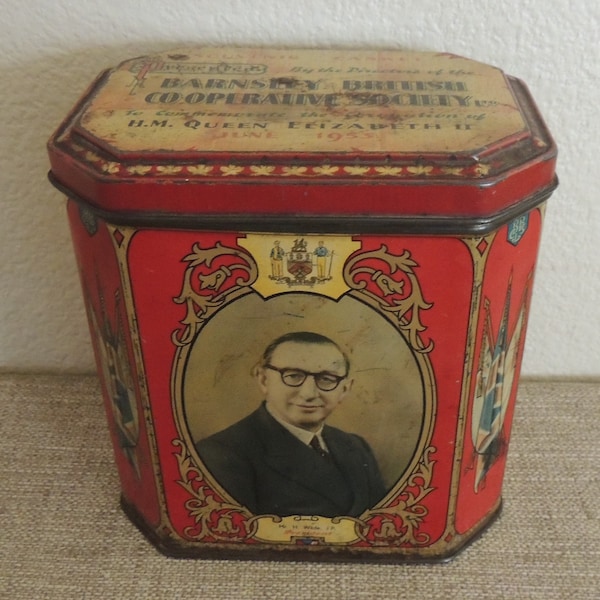 British Tea Tin - Etsy