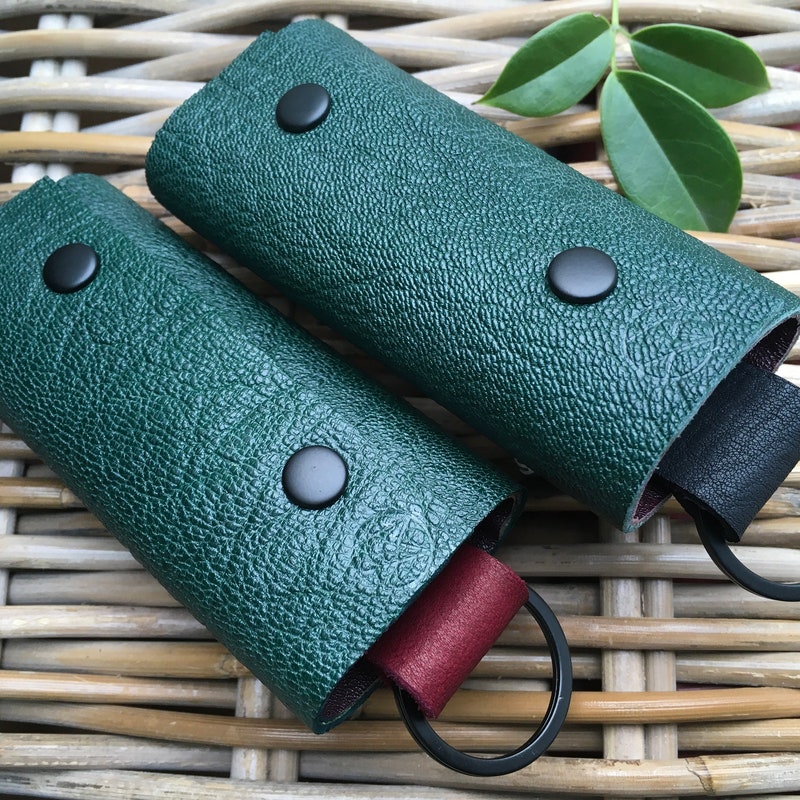 Leather Key Holder - Etsy