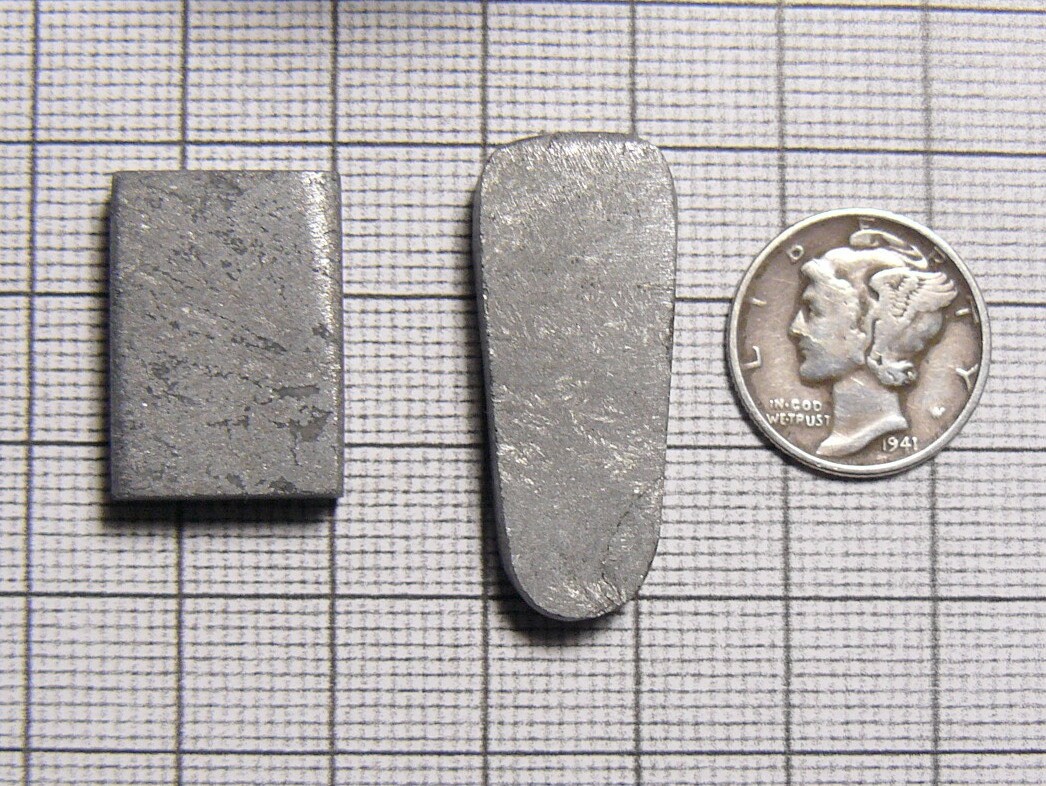 2 Cobaltite preformed slabs and one 13.5 oz chunk, rare, natural silver ...