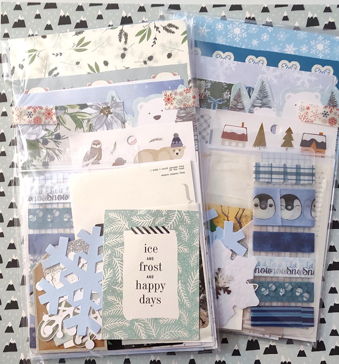 Winter Themed Stationery Grab Bag | Snail Mail - Etsy