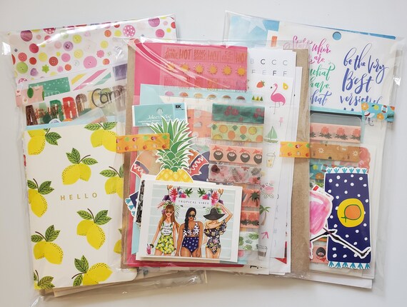Summer Themed Stationery Grab Bag Snail Mail - Etsy