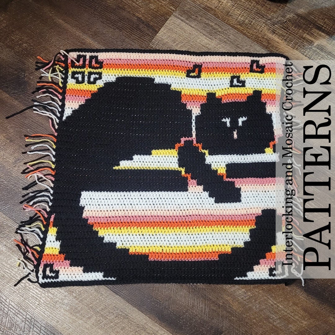 December Cat From 2022: A Year of Cats Ebook of Interlocking - Etsy