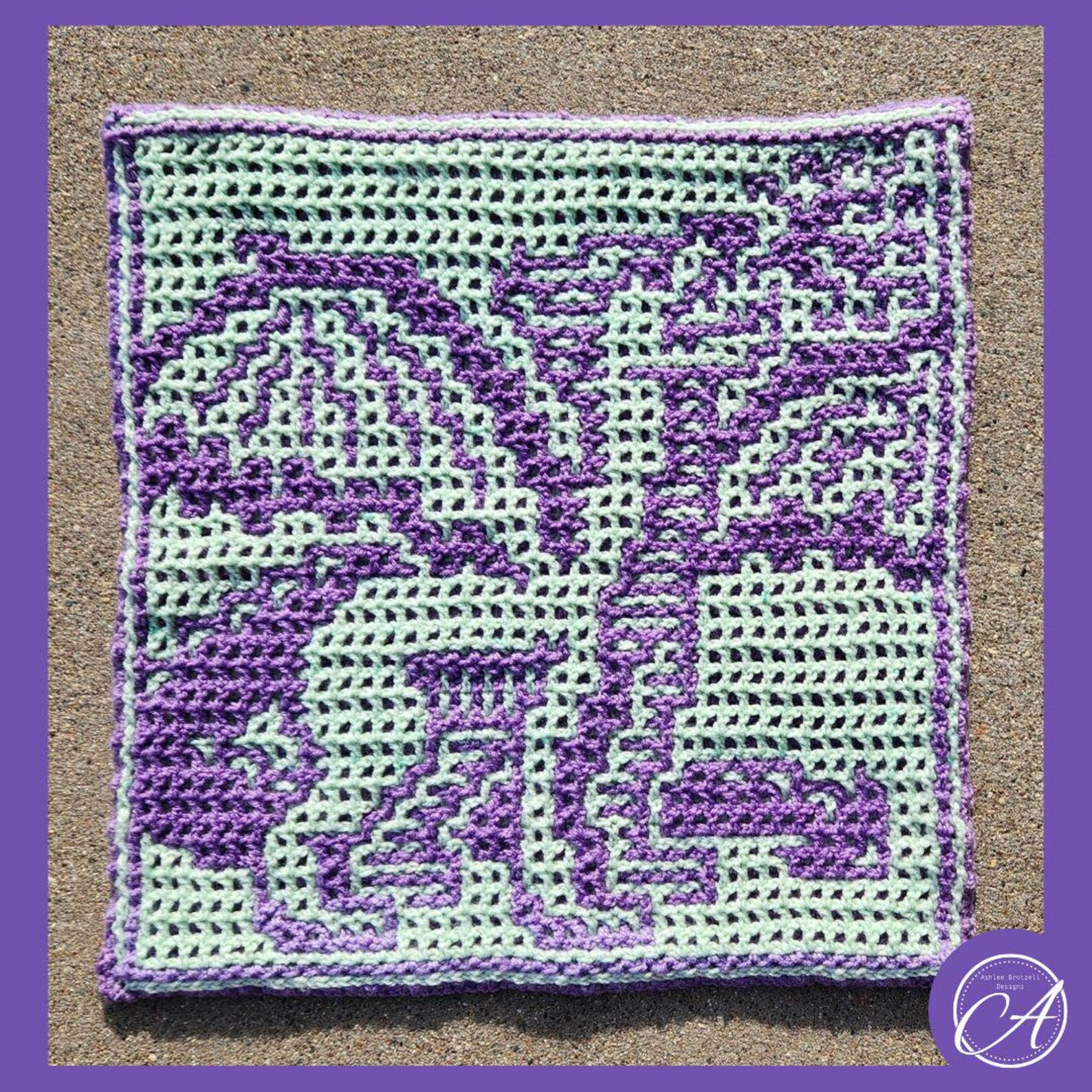 May Dragon Crochet Pattern: Mosaic & Interlocking Techniques (PDF) From ...