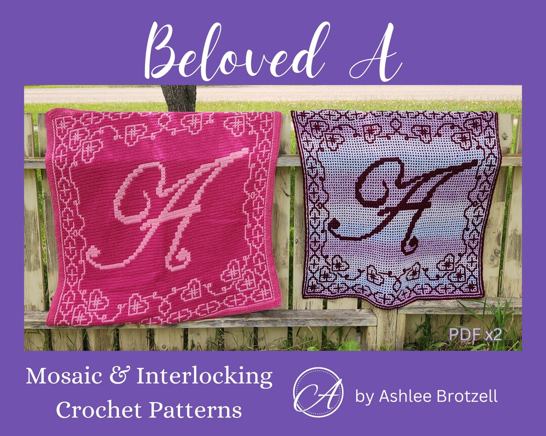 Beloved A Crochet Pattern: Interlocking (locked Filet Mesh / LFM) and ...