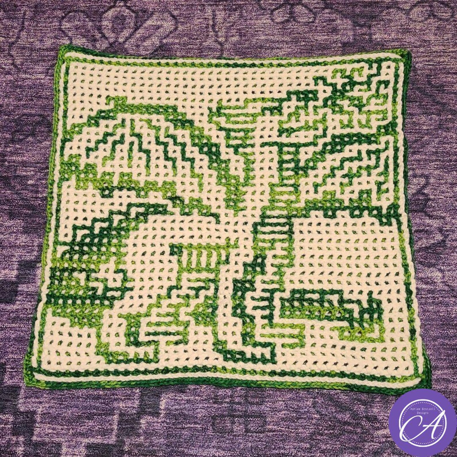 May Dragon Crochet Pattern: Mosaic & Interlocking Techniques (PDF) From ...