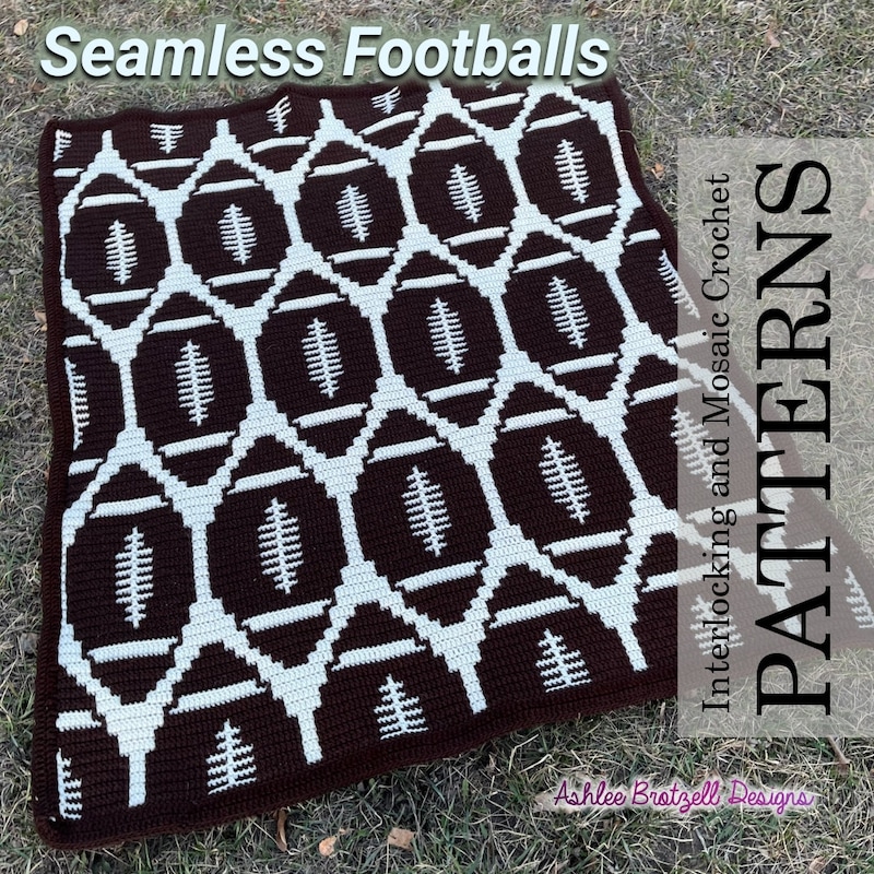 Football Afghan - Etsy