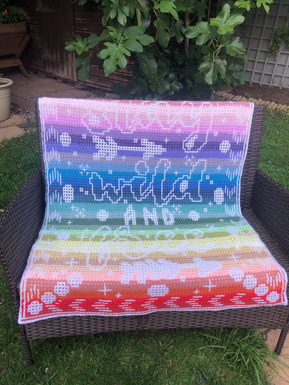 Wild and Free, Crochet Pattern: Mosaic & Interlocking Techniques (PDF ...