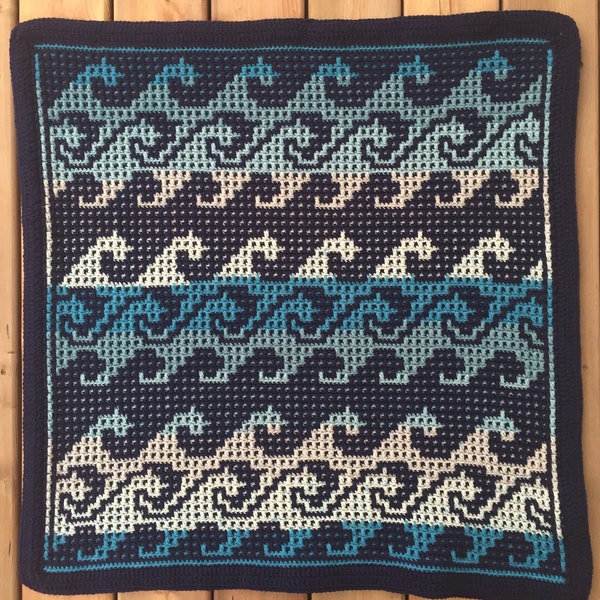 Crochet Waves - Etsy