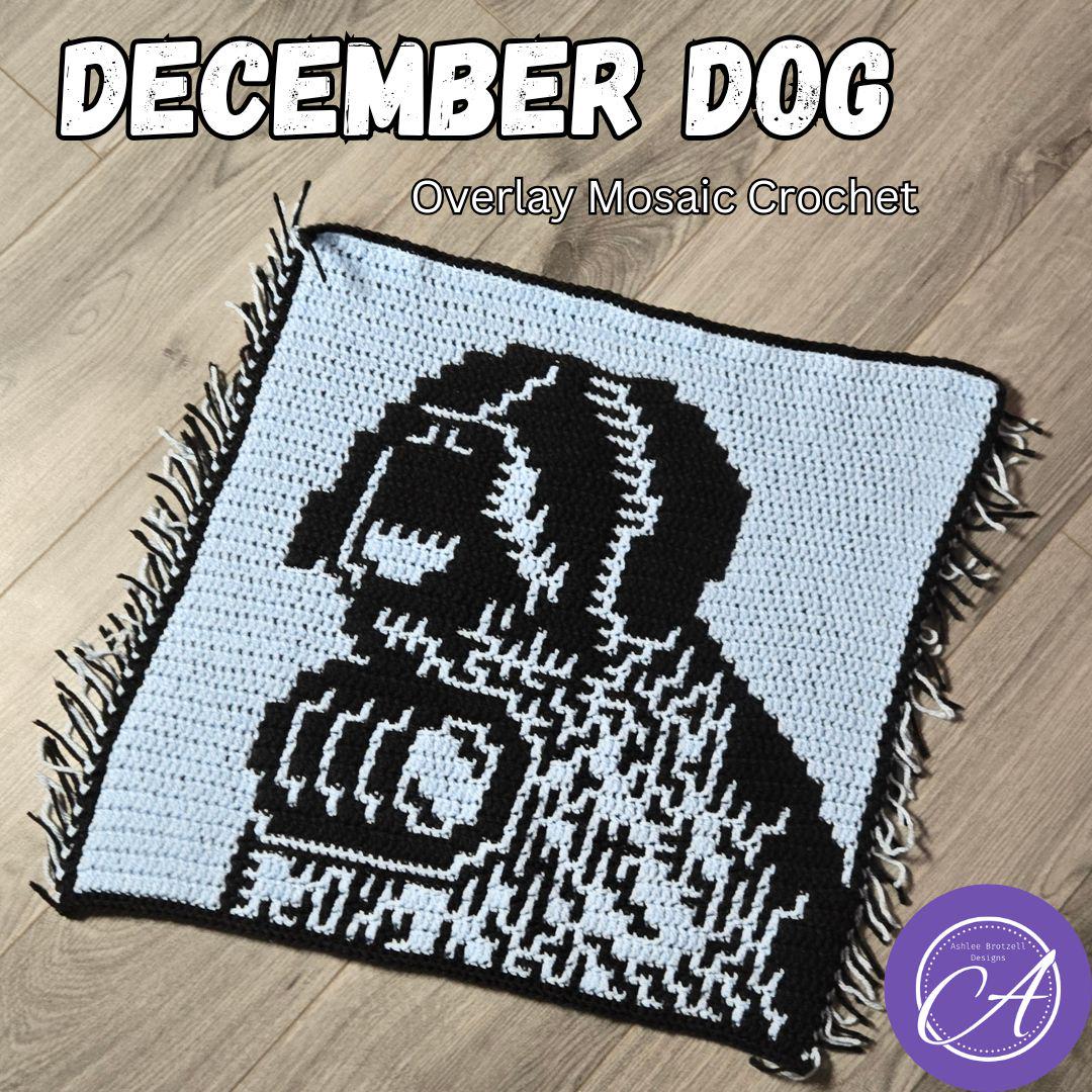 December Dog (st. Bernard) Crochet Pattern: Mosaic & Interlocking ...
