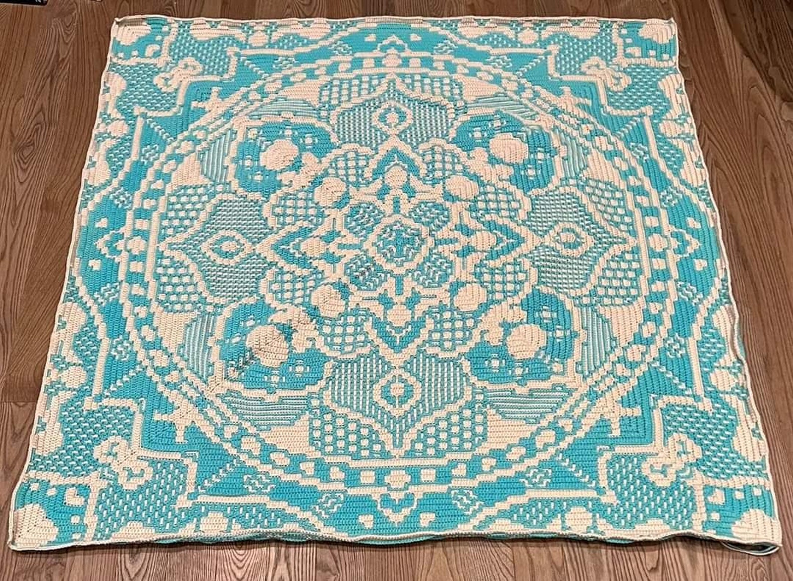 Harmony Mandala, Crochet Pattern: Interlocking & Mosaic Techniques ...