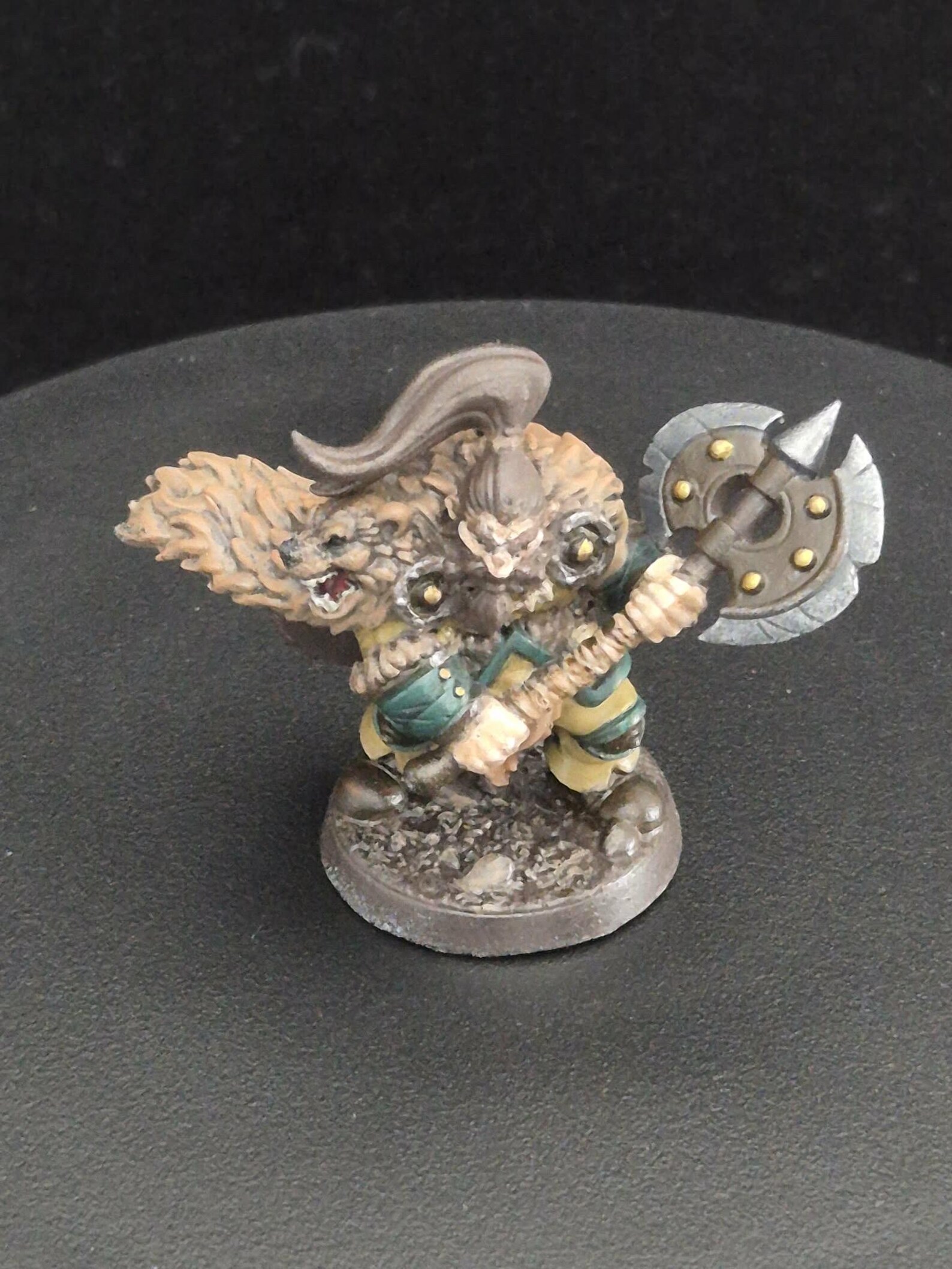 Hand Painted Dwarf Male Barbarian 12 Miniature | Player Character ...
