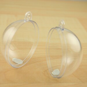 Transparent, Openable, Fillable, Ornament, Hanging Decoration, Favor ...