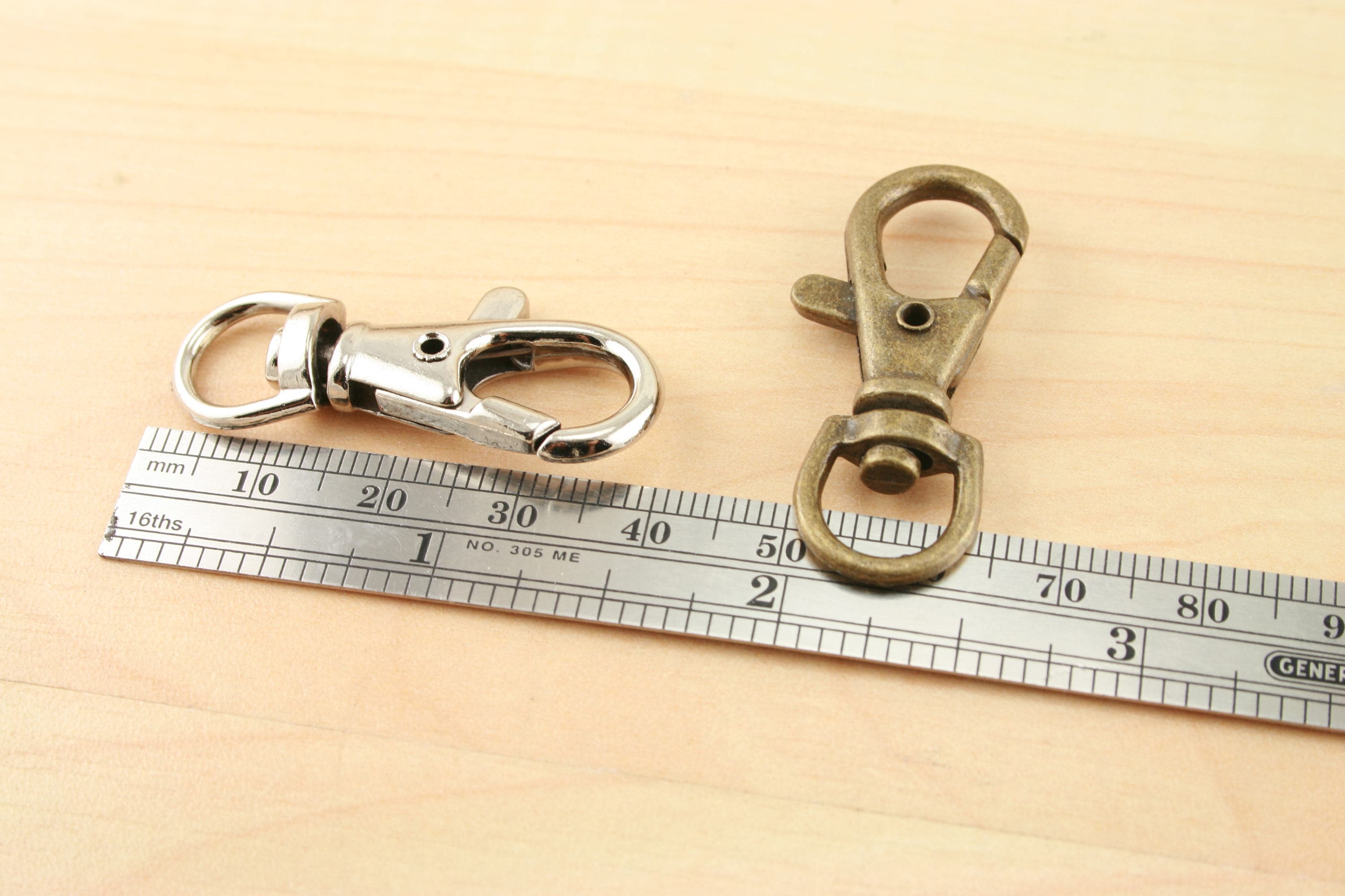 10 25mm - 1 Sided - Key Ring Making DIY Kit. 25mm Split Ring, 10 ...