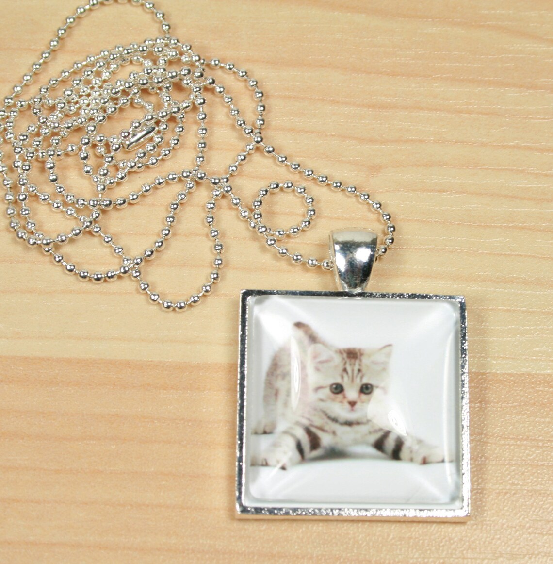 10 Blank 1 Inch SQUARE Cabochon Setting Pendant Trays-25 Mm Photos ...