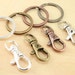 10 Key Ring Making DIY Kit. XL Split Ring 10 Standard Swivel - Etsy