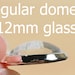 30 Recessed 12mm Earrings. Glass 12mm - Makes 15 Pair - Blank Charms ...