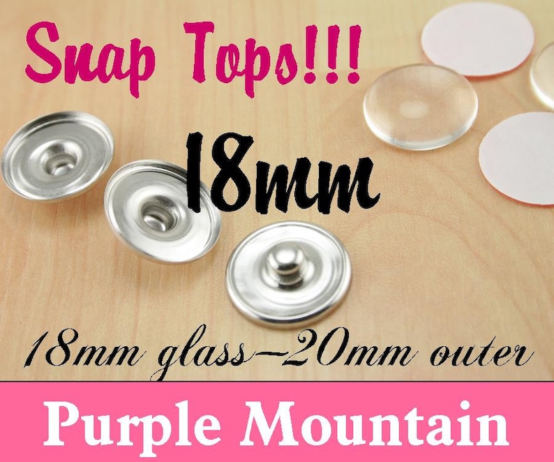 LARGE Size 300 ECONOMICAL Snap Top Bezel - One Piece 18mm Bezel Trays ...