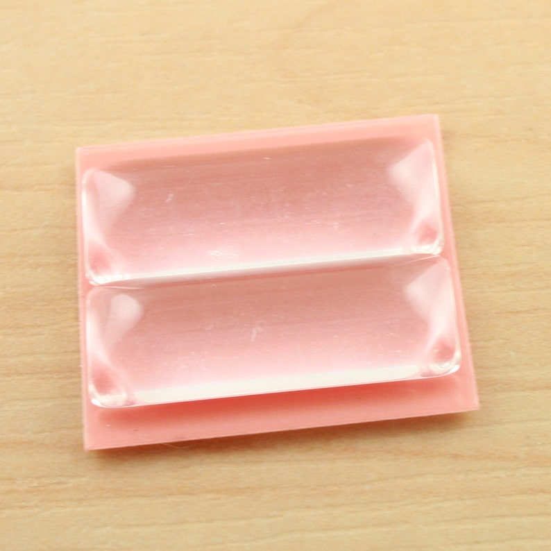 10 STURDY Teeny Little Rectangles PENDANT Style Large Bail - Etsy