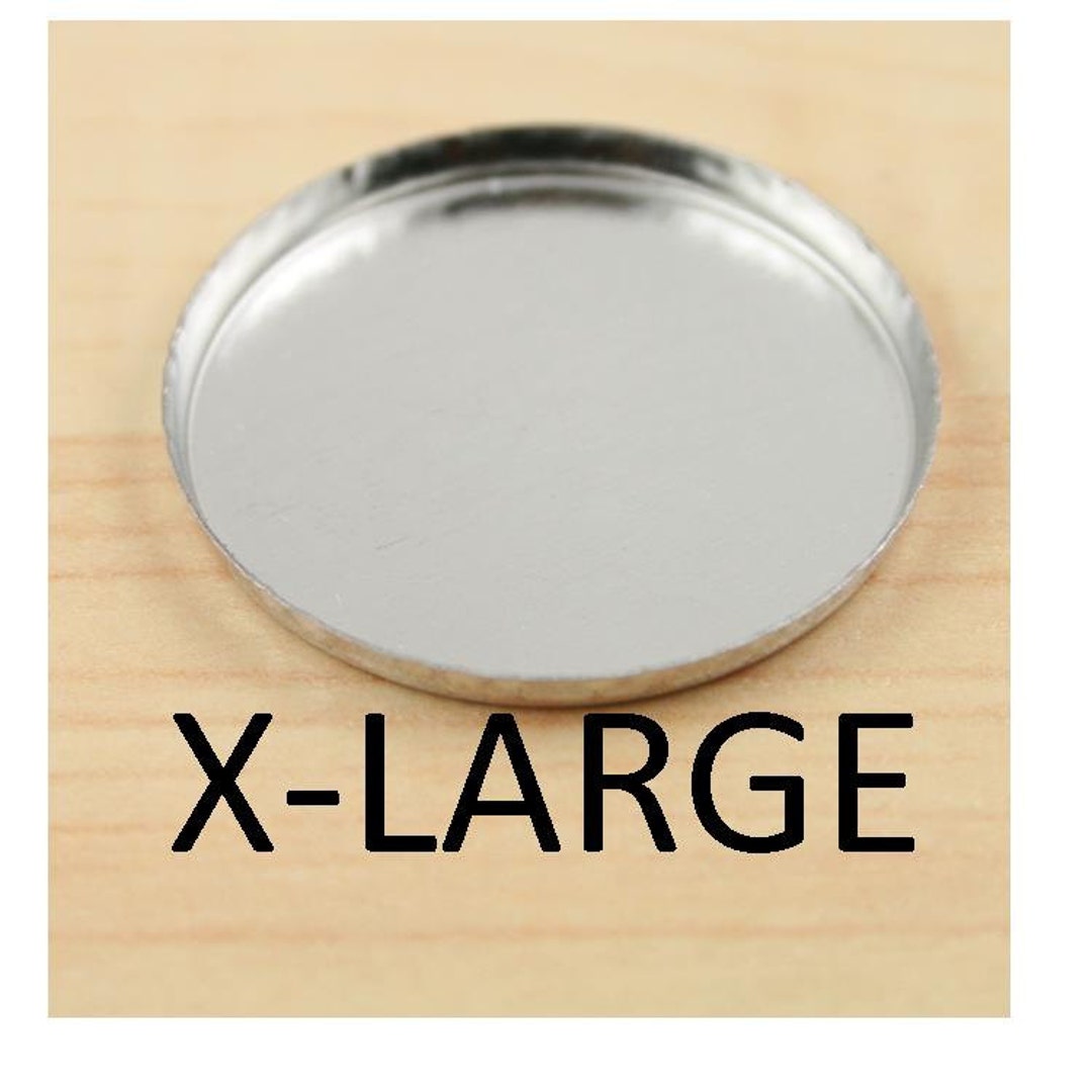 100 - DIY Magnet Attracting Metal INSERTS - for Use With 1.25 Inch ...