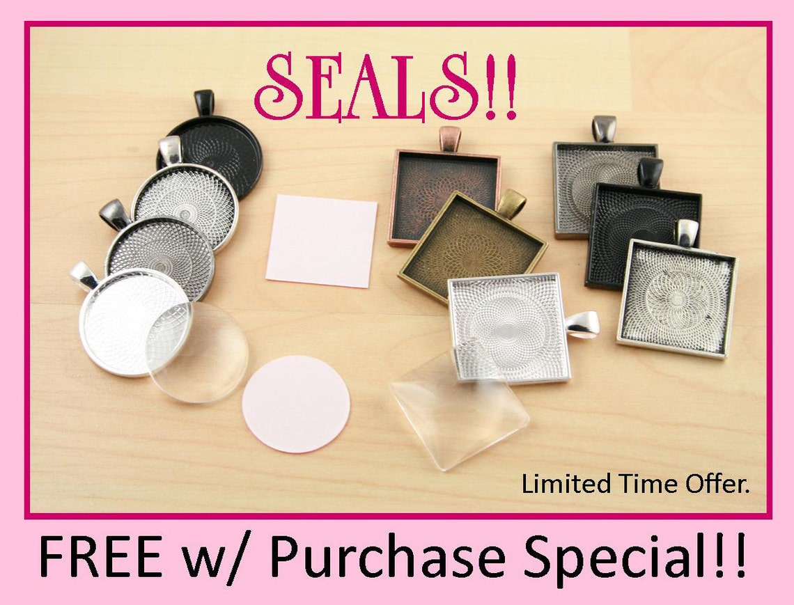 10 FREE Seals-key Ring Kit -jewelry Craft Kit-diy 10 Optional Key Rings ...
