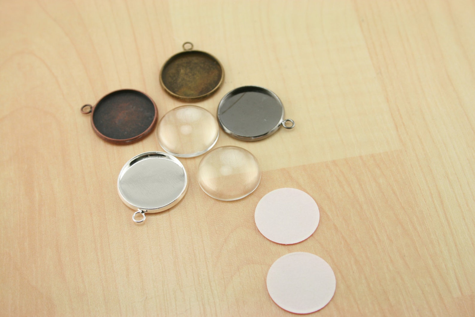 Sampler 5 20mm New DIY Bezel Earring Charm Drops-blank | Etsy
