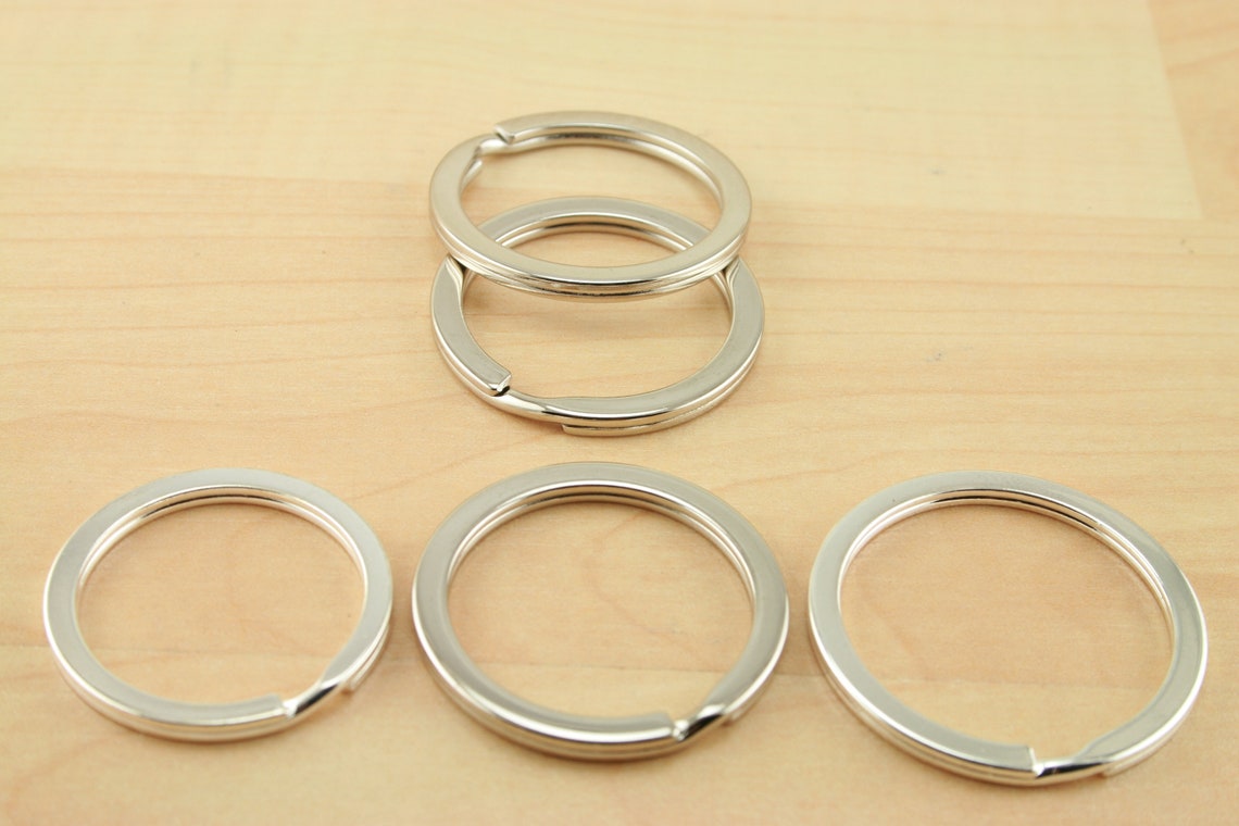 100 -sturdy Split Rings for Key Ring, Zipper Pulls, Dog Tags and Key ...